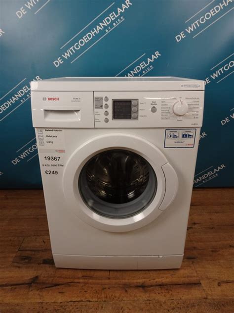 Wasmachine 6 Kg 1600 Toeren Bosch Maxx 6 VarioPerfect De Witgoedhandelaar