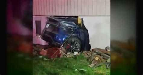 Indiana Man Says He Was Lucky Not To Be Where Car Plowed Into House