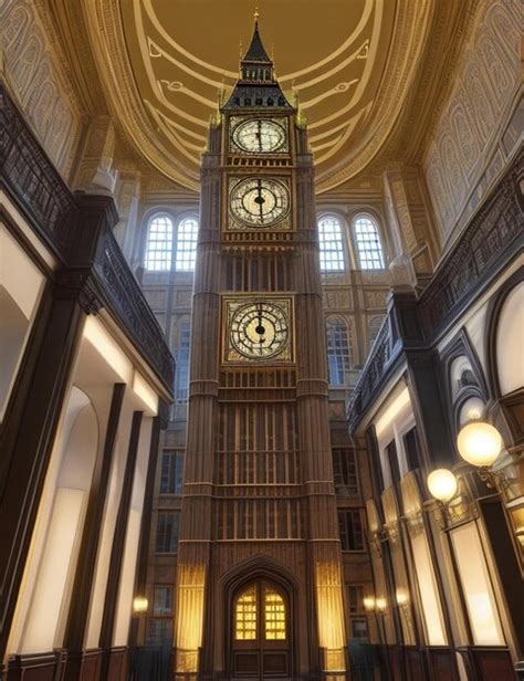 A Hotel Inspired By Big Ben Premium Ai Generated Image