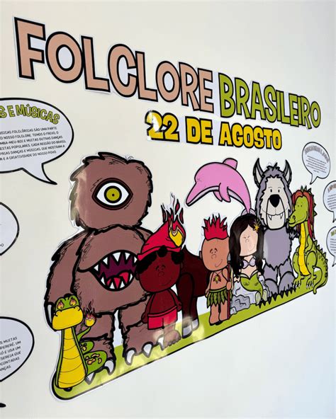 Painel Folclore Brasileiro Educa Market