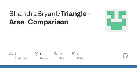 Github Shandrabryant Triangle Area Comparison