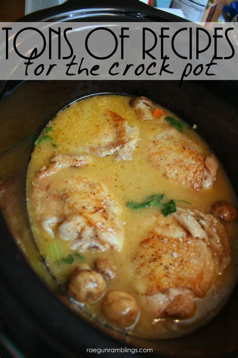 Best Crock Pot And Slow Cooker Recipes Rae Gun Ramblings