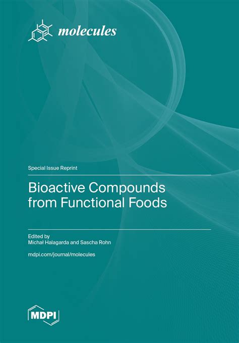 Bioactive Compounds From Functional Foods Mdpi Books