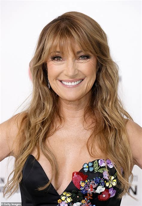 Jane Seymour 73 Showcases Her Cleavage In A Daringly Plunging Floral
