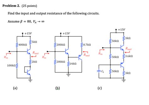 Solved Problem 2 25 Points Find The Input And Output Chegg