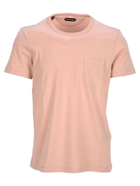 Tom Ford Chest Pocket T Shirt In Rose ModeSens Pocket Tshirt Tom