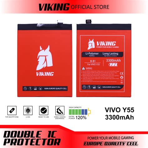 Jual Viking Baterai Vivo Y Y A Y S Y L B B Double Power Shopee Indonesia