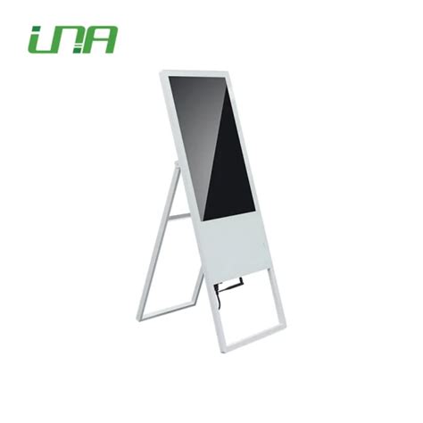Portable LCD Standee Kiosk Totem Media Advertising Poster LED Video Player Digital Signage LCD