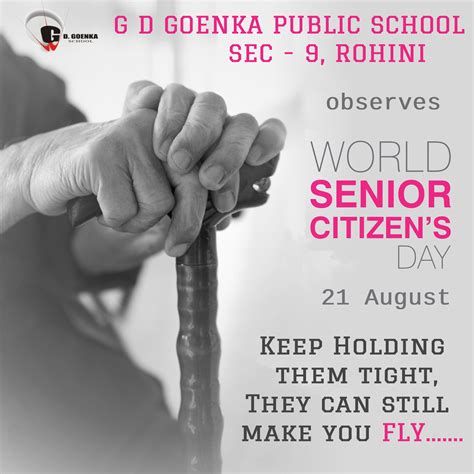 Happy World Senior Citizens Day GD Goenka Rohini