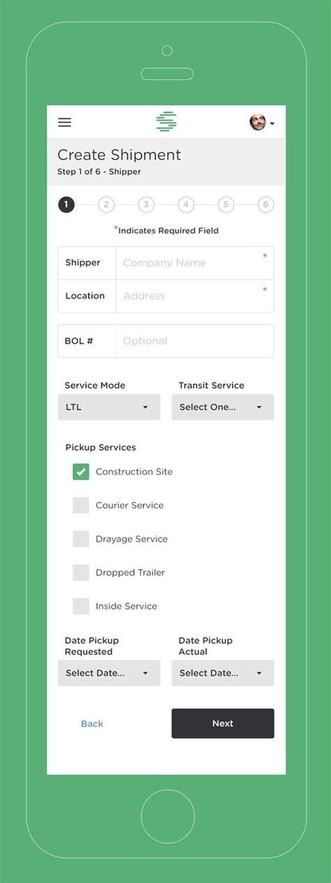 Mobile Form Ui App Ios Flat Design Form Design Web Gui Interface