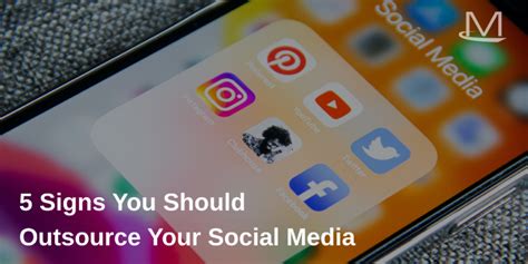 5 Signs You Should Outsource Your Social Media Mcwilliams Media