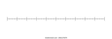 Blank Line Plot Without Numbers Worksheet Stock Illustration 2061174374 Shutterstock