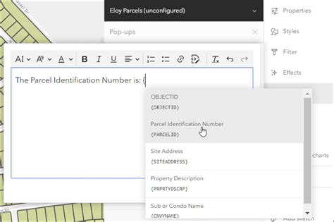 use attributes as url parameters in pop up links