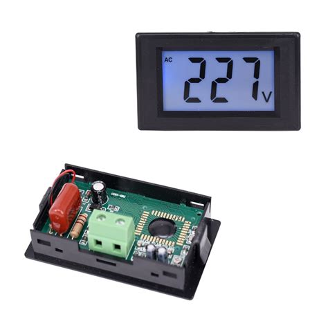 D85 AC voltage meter digital LCDdisplay AC110V220V380V450V 虎窝淘