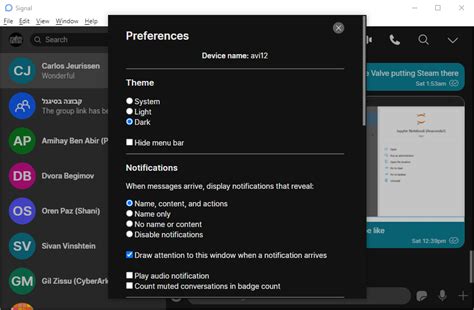 Wrongly Behaving Dark Mode · Issue 5372 · Signalappsignal Desktop · Github