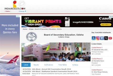 Odisha Class 10 Result 2024 Date Time Bse 10th Matric Result Soon At