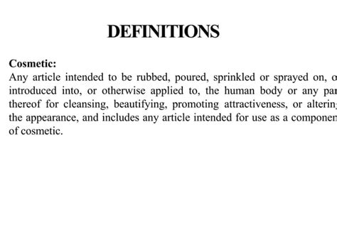 Drugs And Cosmetics Act 1940 Ppt Drugs And Cosmetics Act 1940 Ppt Ppt