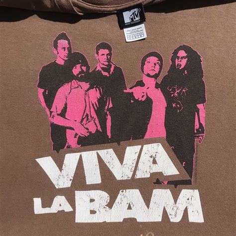 Delta × Mtv × Vintage Vintage 2005 Viva La Bam Tee Gem