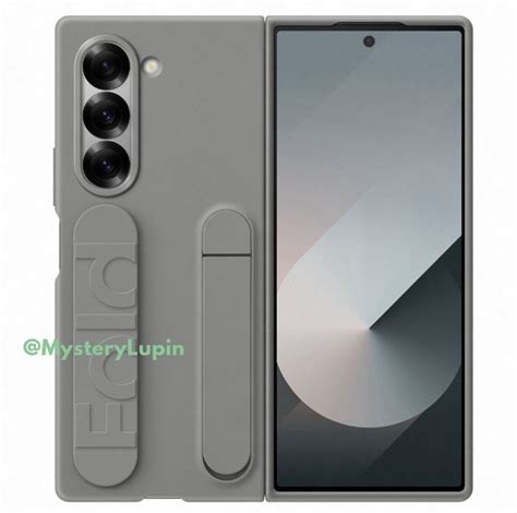 三星 Galaxy Z Fold6 和 Galaxy Z Flip6 折叠屏手机手机壳渲染图公开，创新支架、还有s Pen笔槽版 发烧友