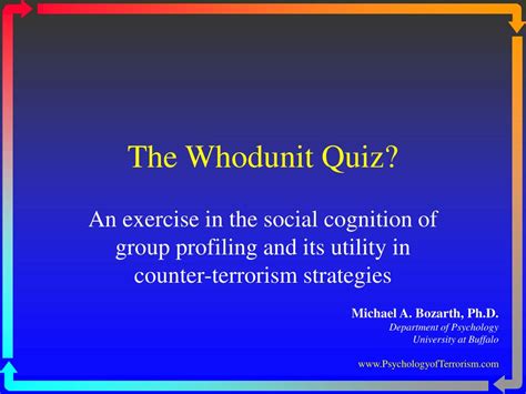 Ppt The Whodunit Quiz Powerpoint Presentation Free Download Id136837