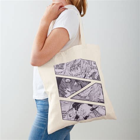 Bolsa De Tela Tenko Shimura Tomura Shigaraki Manga Panels Design My