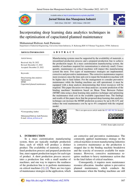 Pdf Incorporating Deep Learning Data Analytics Techniques In The