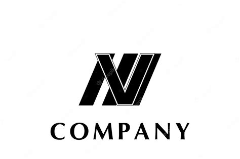 Premium Vector Monogram Initials Mv Vm Logo Design