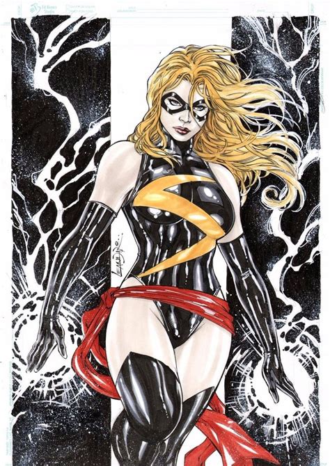 Miss Marvel 11 X17 By Leandro Ed Benes Studio EBay Marvel