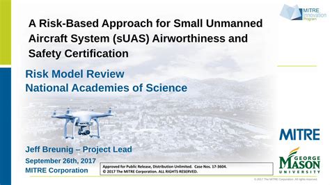 Pdf A Risk Based Approach For Small Unmanned Aircraft System Sites