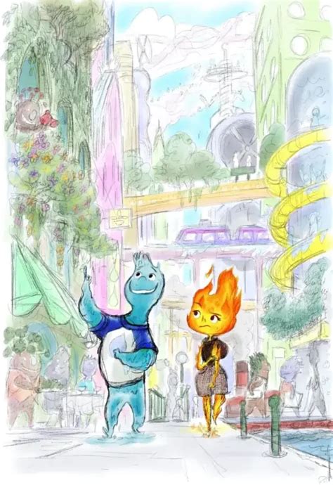 Conoce todos los detalles de Elemental la próxima película de Pixar