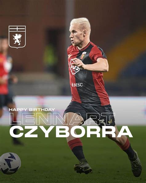 ジェノアcfcさんのインスタグラム写真 ジェノアcfcinstagram「🎂 Tanti Auguri Lennart 🔴🔵」5月