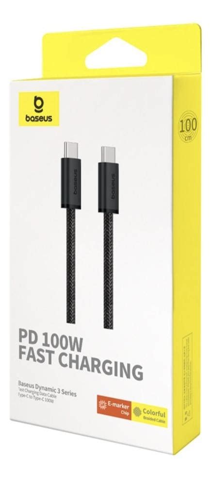 Ripley CABLE DE CARGA DATOS DYNAMIC 3 SERIES USB C 2M 100W BASEUS