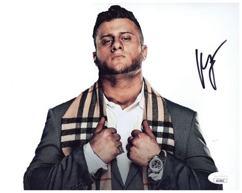 Maxwell Jacob Friedman Signed 8x10 Photo Aew Mjf” Autographed Jsa Coa