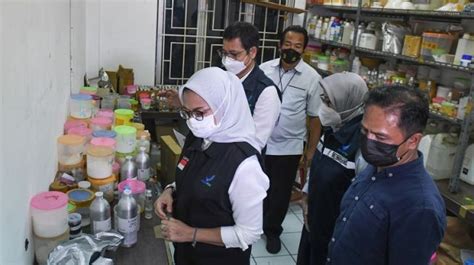 BPOM Gerebek Pabrik Kosmetik Ilegal Berbahaya Di Penjaringan