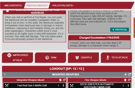 Thoughts Stick Them Between The Core System And Loadout League Of Extraordinary Foundryvtt