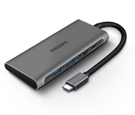 Usb Type C To Usb 3 0 X 2 Hdmi Type C Charging Adapter Add Tronique