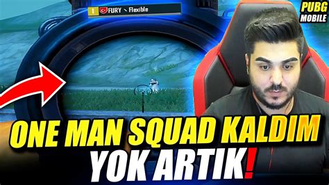 ONE MAN SQUAD KALDIM EKİBİMİ ÖLDÜRDÜLER PUBG Mobile YouTube