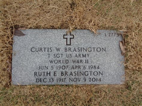 Curtis William Brasington 1907 1984 Homenaje De Find A Grave