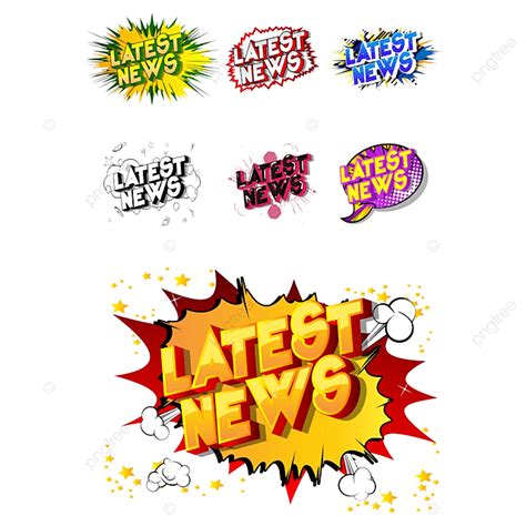 Comic Style Words Vector Png Images Latest News Comic Book Style Word