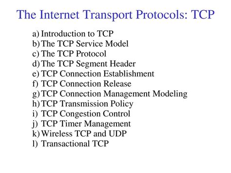 Transport Layer Sliding Window Reliability Ppt Download