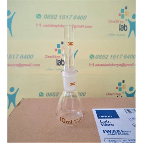 Jual Iwaki Picnometer Uncalibrated 10 Ml Piknometer Tanpa Kalibrasi Kab Bekasi Onestop