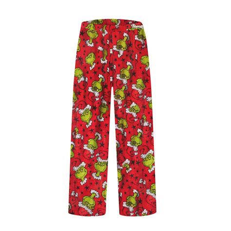Christmas Festive Cozy Holiday Themed Pajama Pants For Adults Soft