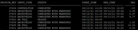 Script To Check Rman Backup Status Oracleworlds