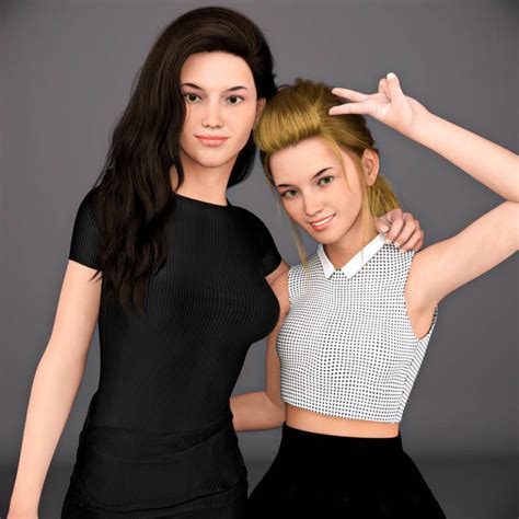 Alexa And Alexa Teen For Genesis Female Daz Content By Steelhand