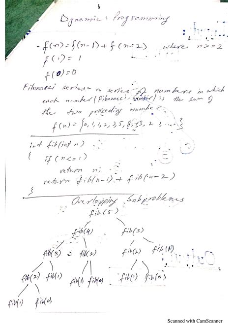 solution dynamic programming in analysis of algorithm complete explain
