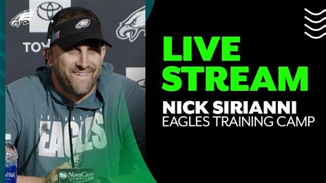 Nick Sirianni Eagles Training Camp Press Conference Wednesday At 9 30