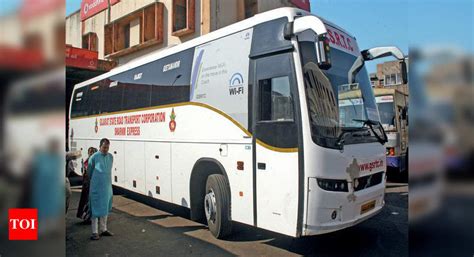 Gsrtc Plans More Volvo Buses On Abad Rajkot Route Rajkot News Times Of India