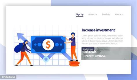 사업가는 투자를 위해 달러나 돈을 보유하고 있습니다 이익 재무 및 경력에 대한 투자 성장 상향 화살표의 그래프 분석 플랫 벡터 일러스트 레이 션 웹 배너 방문 페이지 모바일