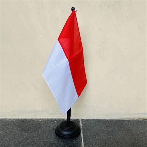 Jual Tiang Bendera Tiang Tongkat Bendera Meja Kayu Ruangan Dan Tatakan Jakarta Selatan