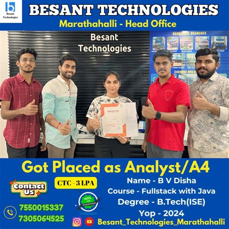 besant technologies on linkedin fullstack linux java python sql